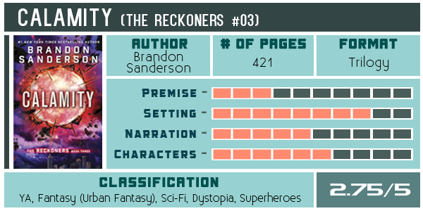 [Review] Calamity — Brandon Sanderson | thoughts and afterthoughts.